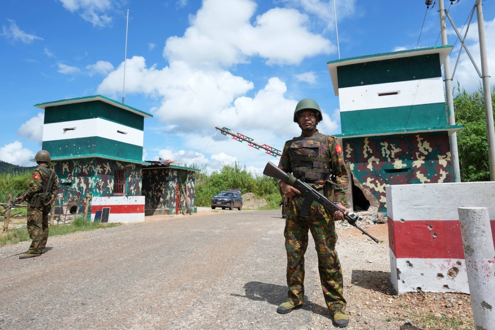 Myanmar junta forces retake key town on trade route to China | South ...