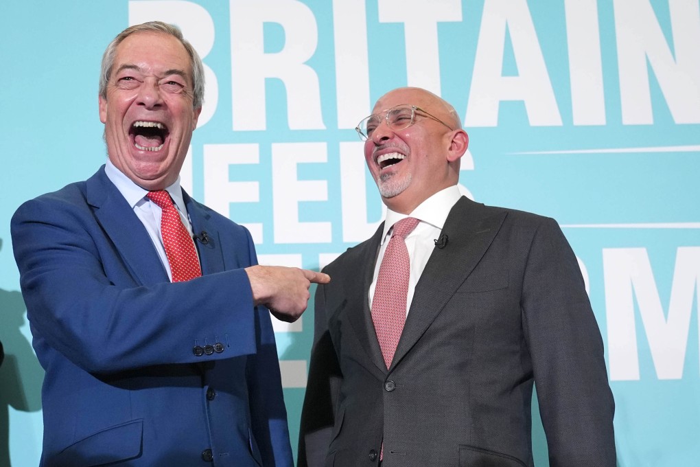 Former UK finance minister Nadhim Zahawi defects to Nigel Farage’s ...