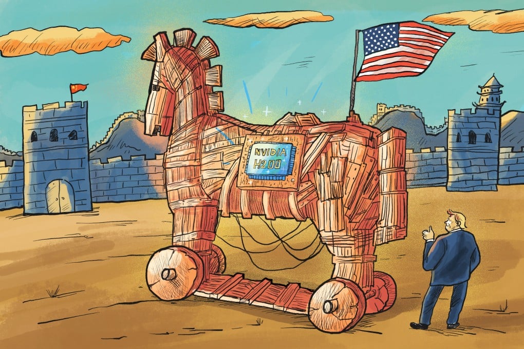 Does Trump’s Nvidia chip flip reveal anxieties on both sides of China ...