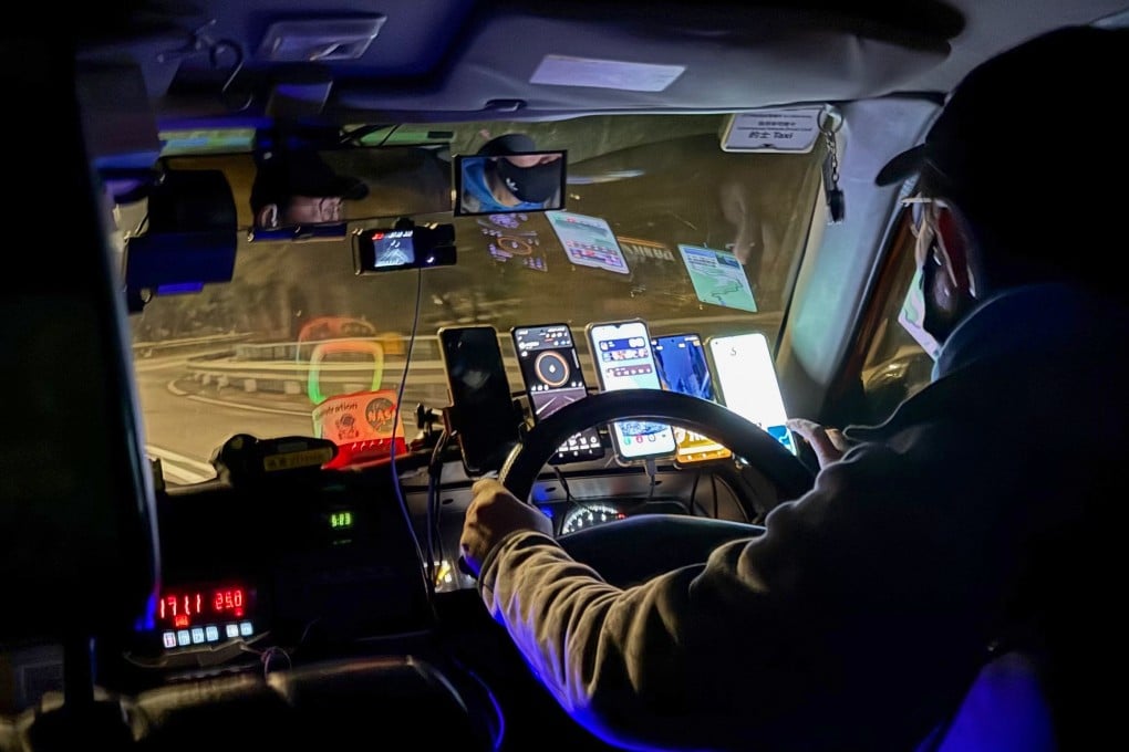 Are Hong Kong taxi drivers following new rules limiting mobile devices ...