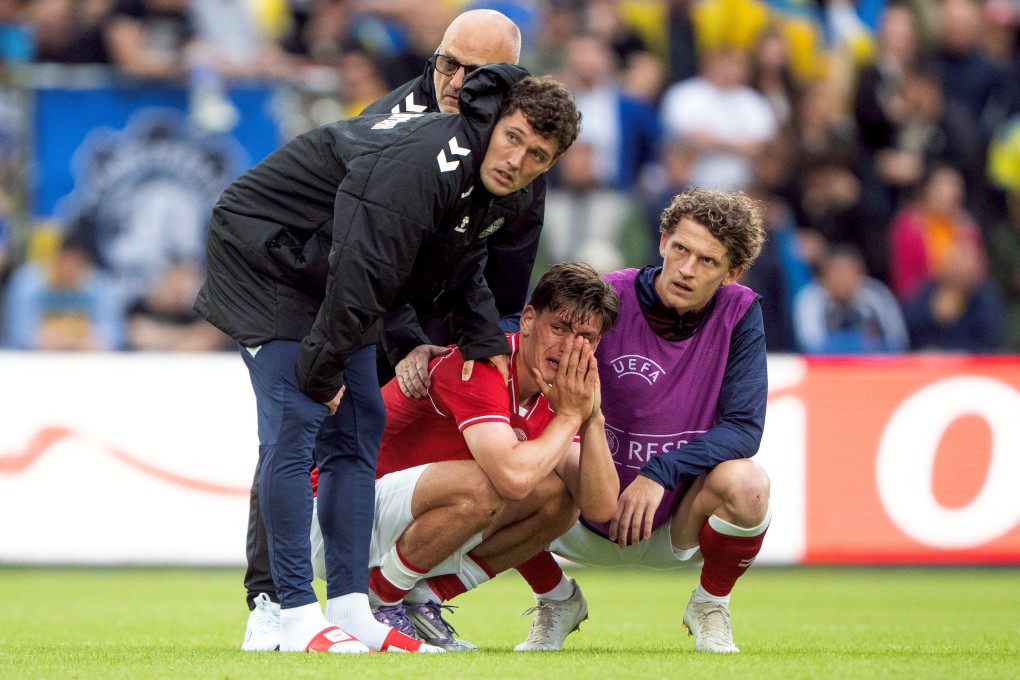 Christian Eriksen ‘conscious’ after another on-field collapse in ...