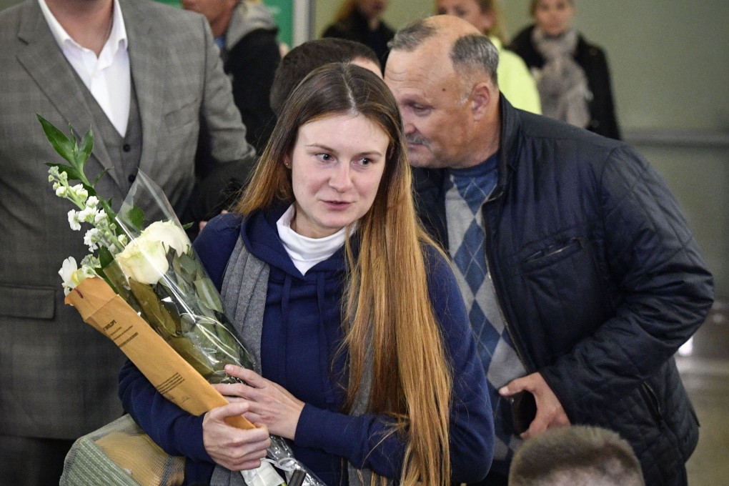 Russian agent Maria Butina lands in Moscow after released from US ...