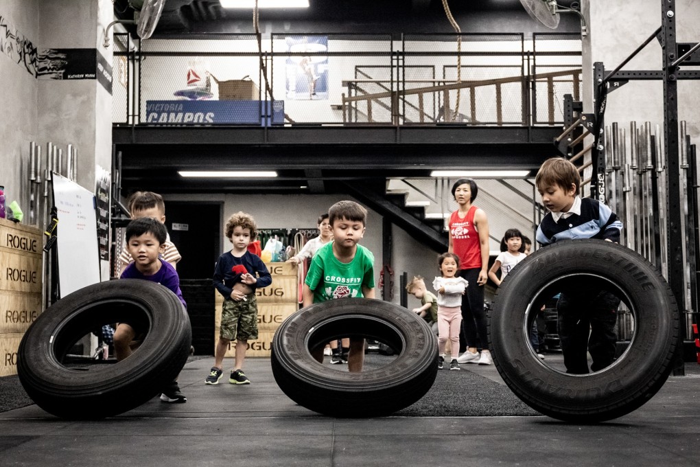 Kids gym: the children working out in fitness centres to build strength ...