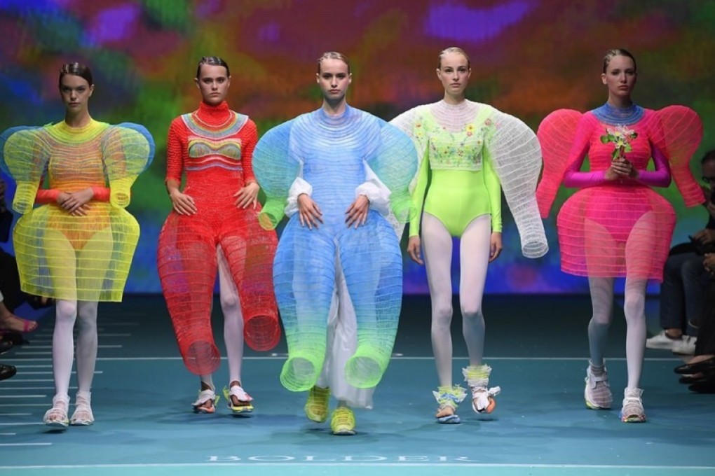 Fashion that’s out of this world: made of plastic ink fired from a 3D ...