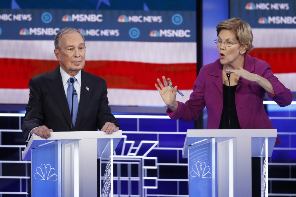 Las Vegas showdown: Democrat rivals attack Bloomberg at debate debut as ...