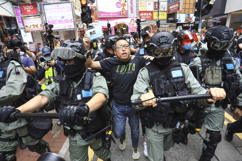 Hong Kong opposition activist Tam Tak-chi arrested by police’s national ... Hong Kong opposition activist Tam Tak-chi arrested by police’s national ...