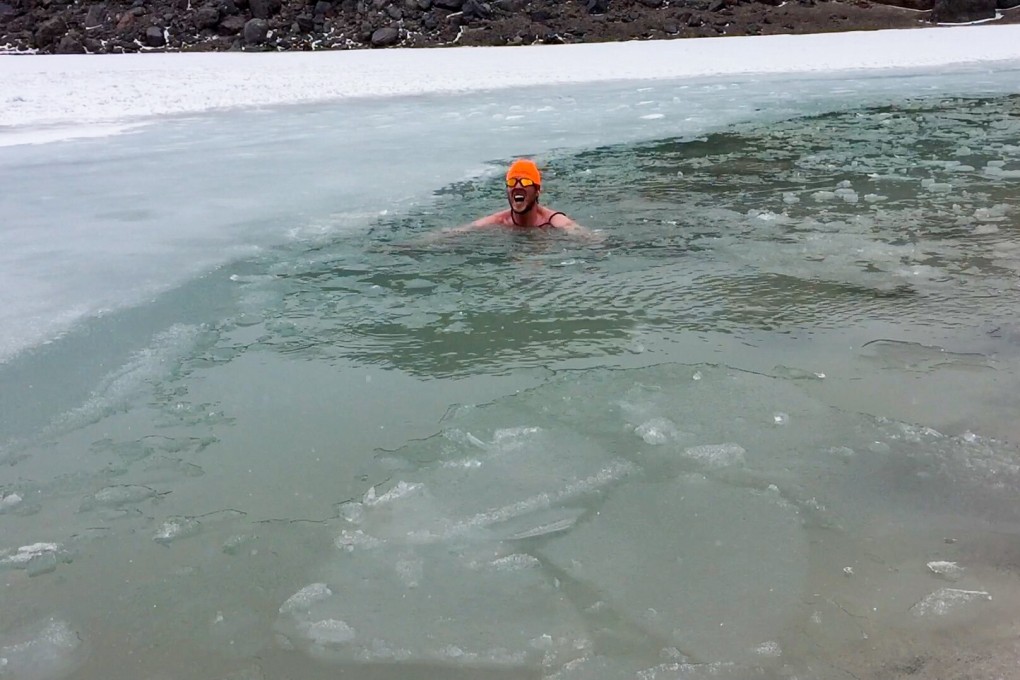 Dan Bull sets record for swimming in the world’s highest lake, where ...