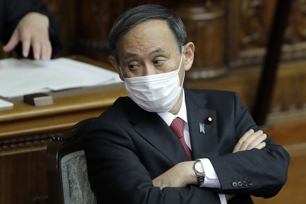 Support for Japanese PM Yoshihide Suga’s cabinet plunges over ...