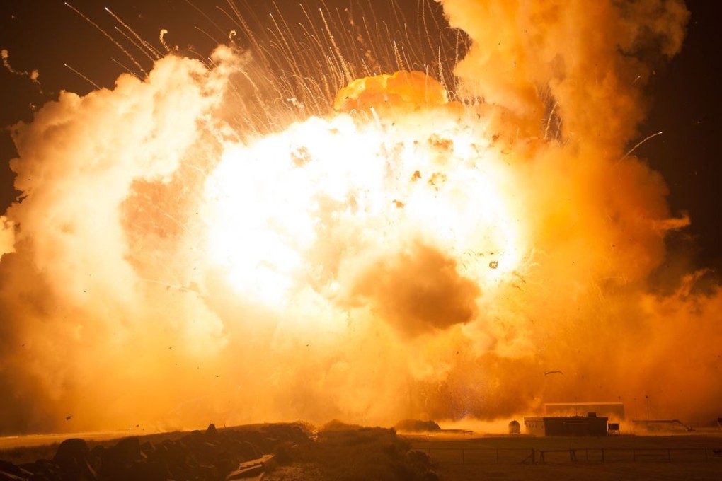 antares launch explosion