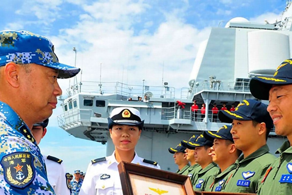 Fresh batch of Chinese J-15 pilots to bolster aircraft carrier’s ...