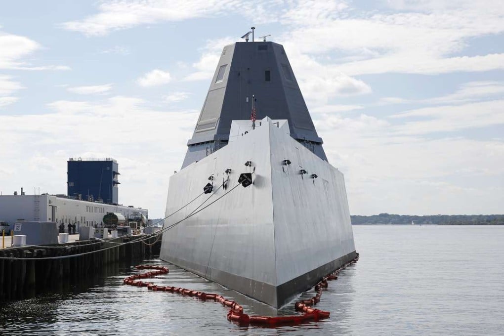 futuristic us destroyer