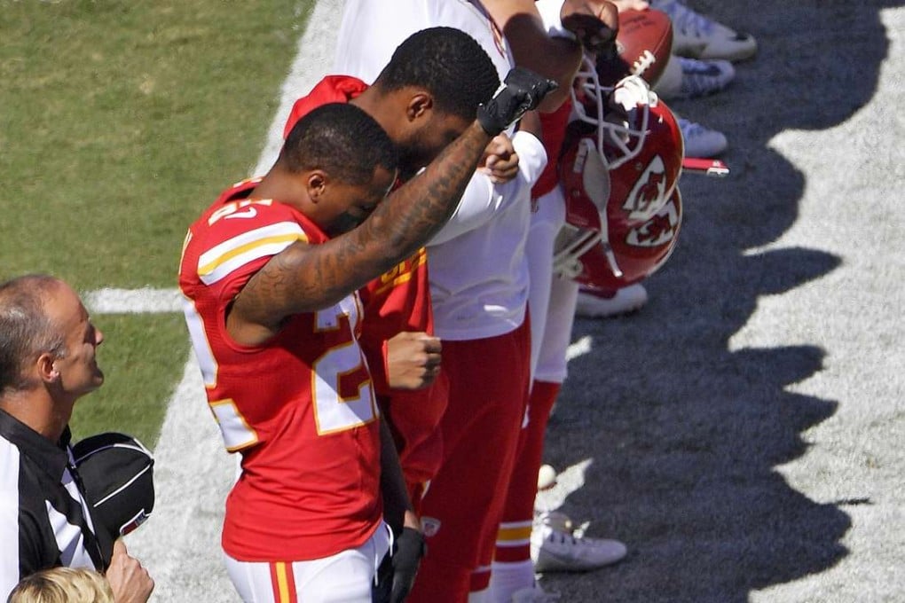 A raised fist and more kneeling players as Colin Kaepernick’s NFL ...