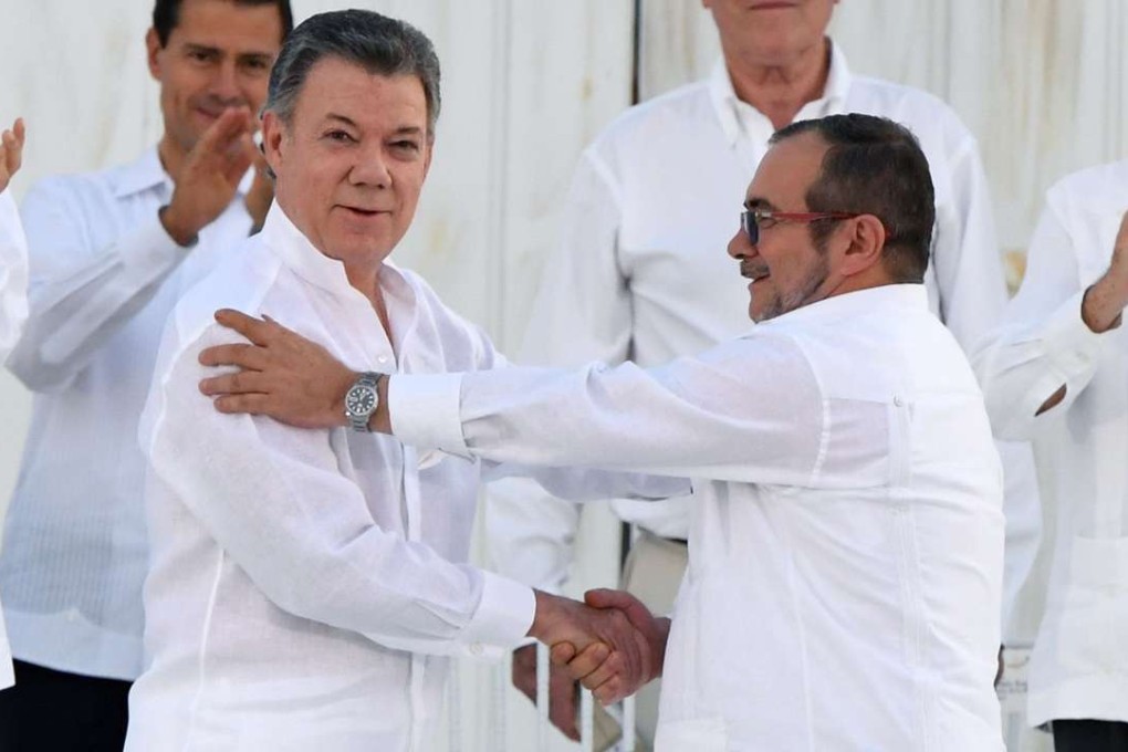 Nobel prize for Colombian leader can act as an incentive to forging a ...