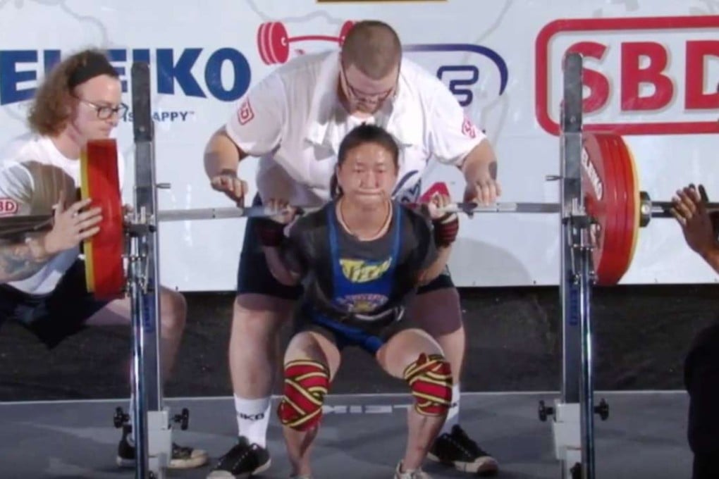 olympic powerlifter squat