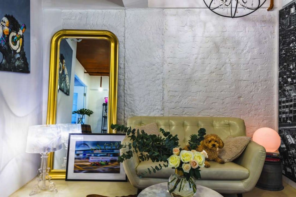 Hong Kong home’s glam touches add a luxe vibe to an industrial style ...