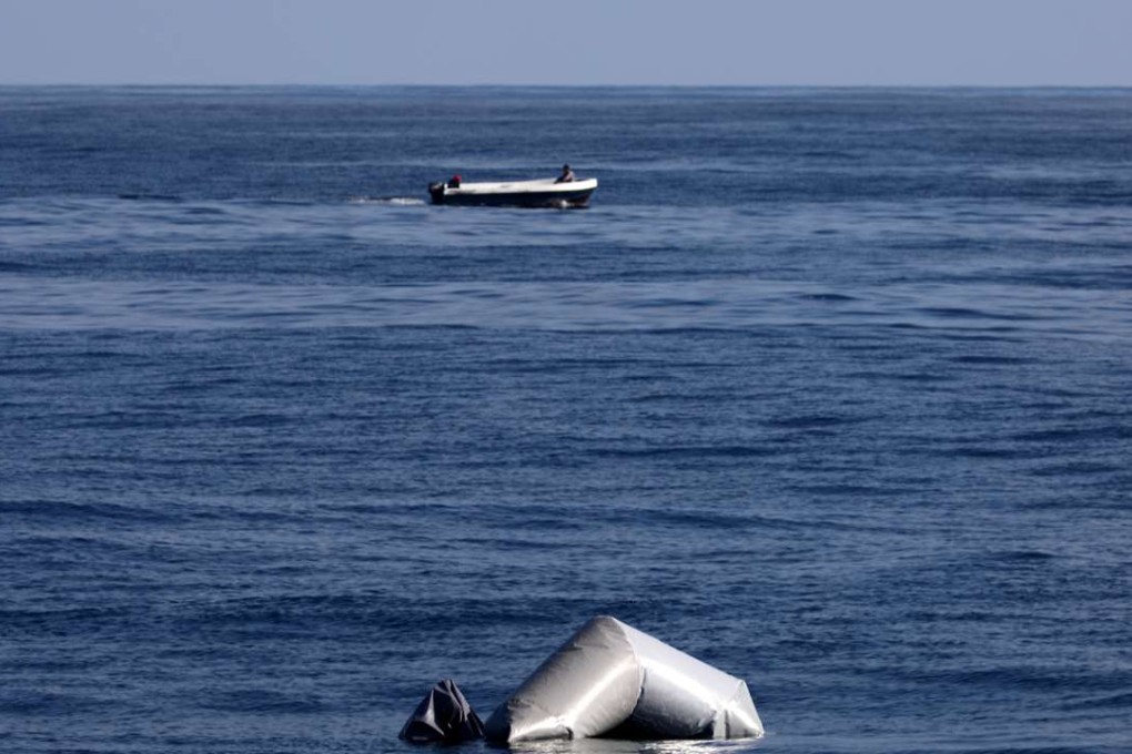 refugee boat sinking