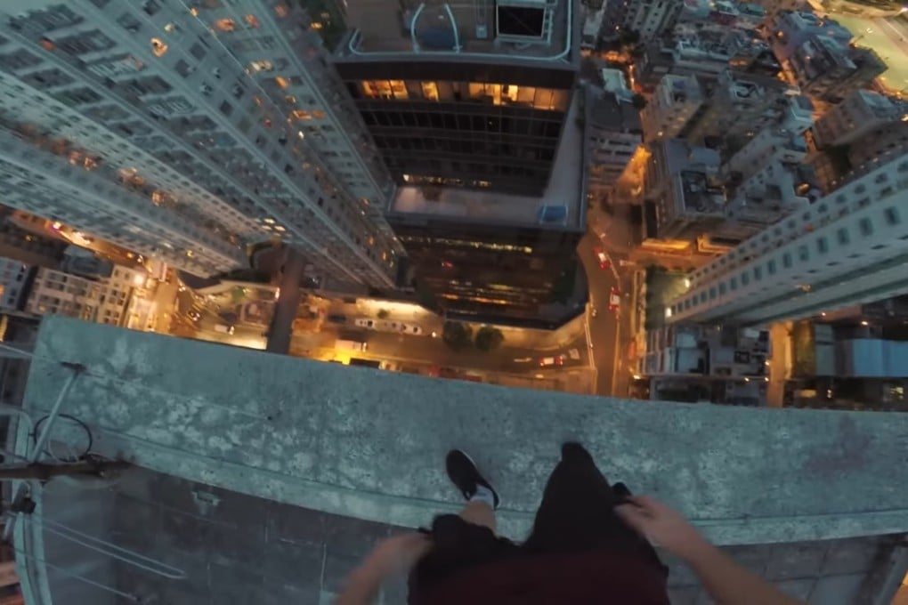 British rooftopper’s terrifying debut stunt in Hong Kong leaves luxury ...