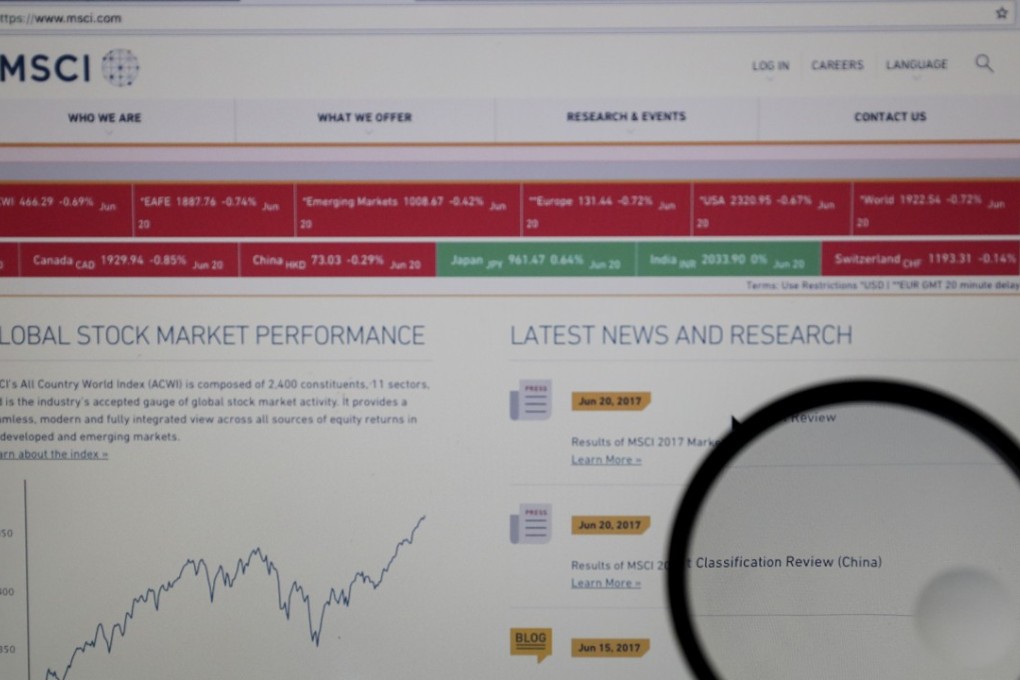 What is the MSCI index, and why does it matter so much to China ...