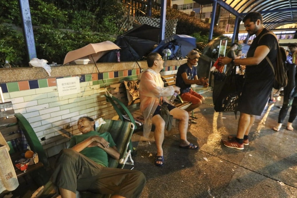 homeless while working