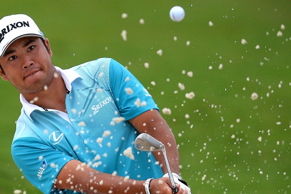 Japan’s Hideki Matsuyama joins Kevin Kisner at top of rain-delayed PGA ...