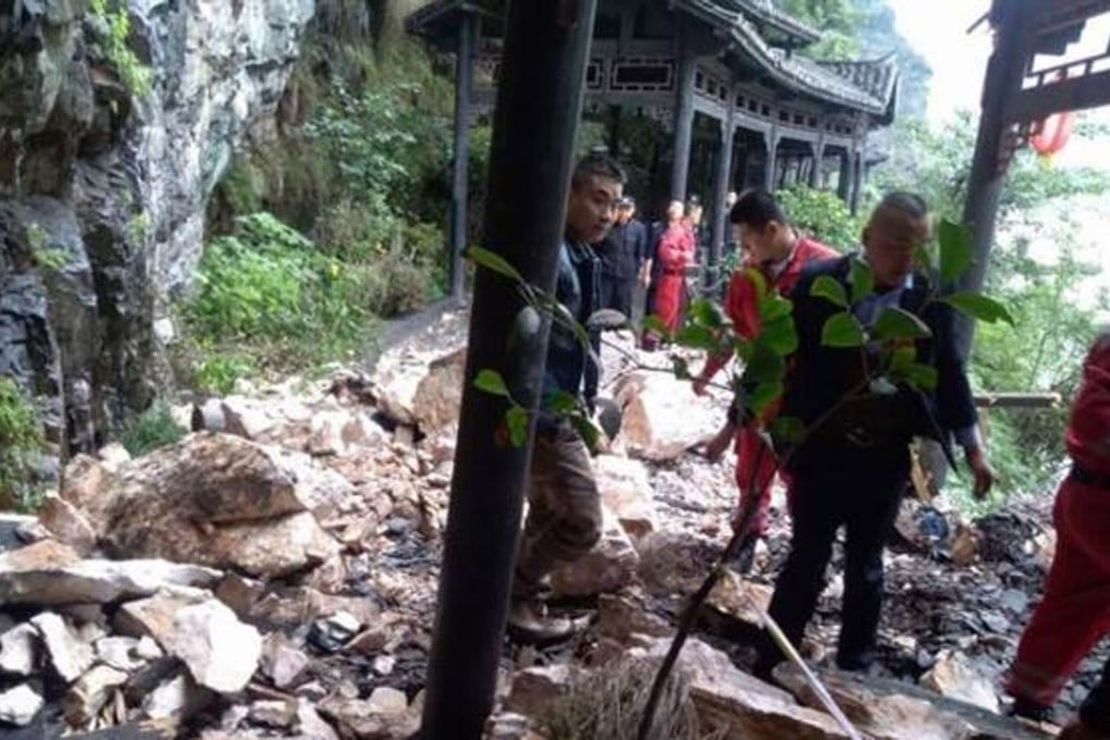 Three Taiwanese tourists killed in rockfall near Three Gorges | South ...