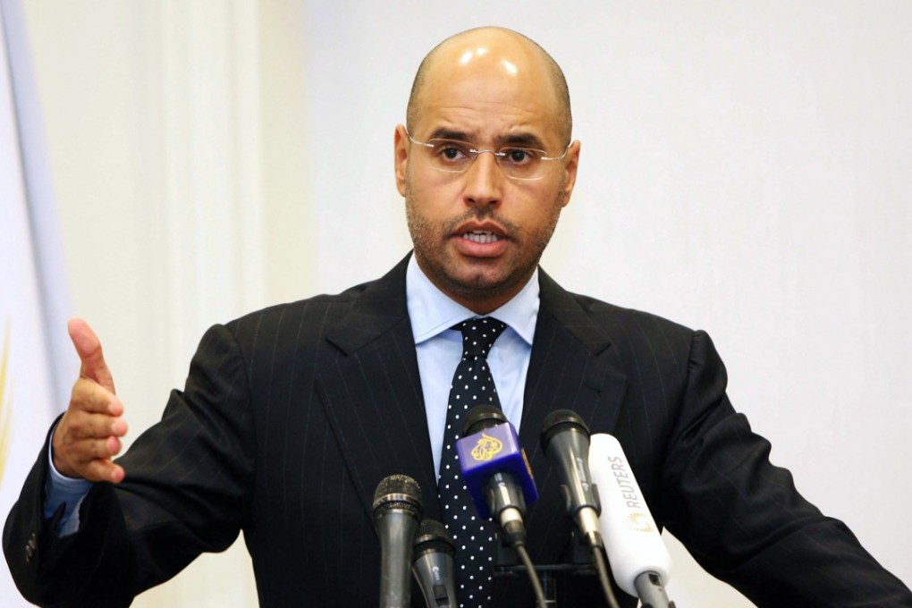 gaddafi son released
