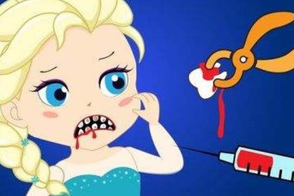 No more gory Elsa, Mickey and Peppa Pig as China cracks down on graphic ...