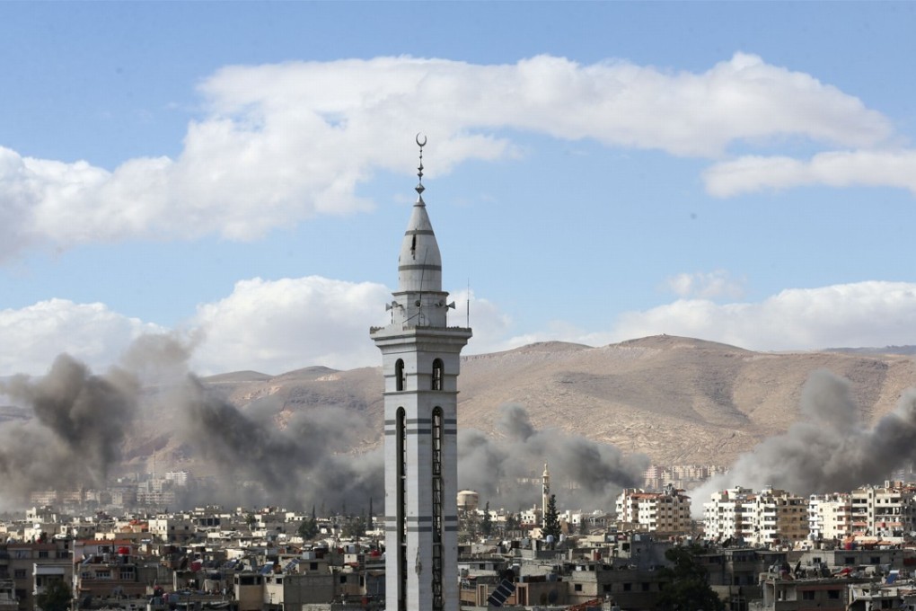 Ghouta bombing continues despite Russia truce as chemical weapons probe ...
