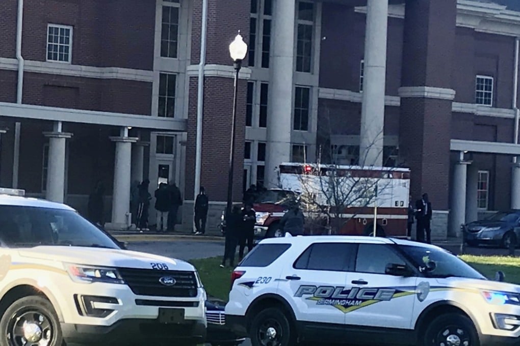 Student detained after classmate shot dead at Alabama high school ...
