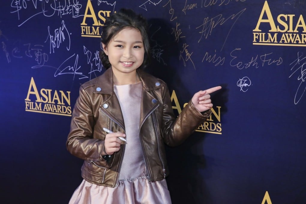 Celine Tam steals the show on Asian Film Awards red carpet in Macau ...