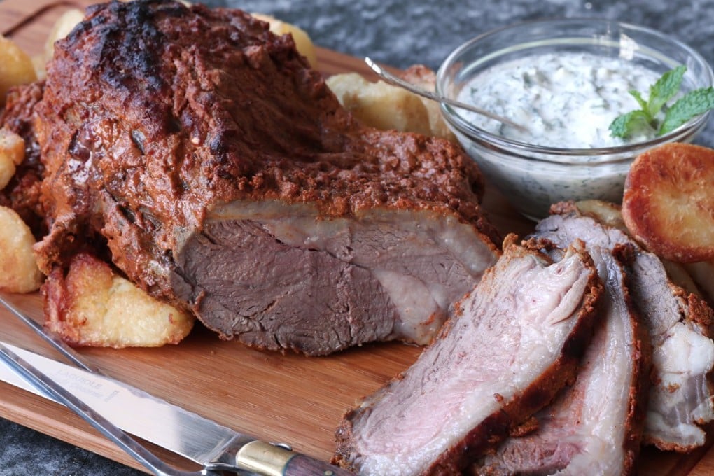 how to cook leg of lamb on weber q