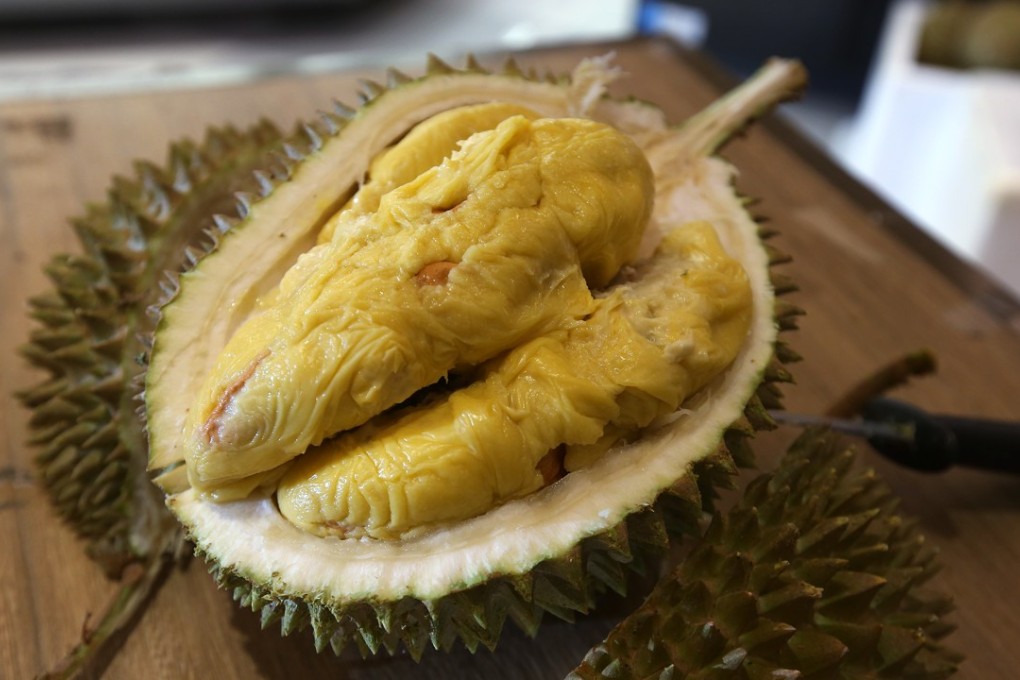 durian fruit inside