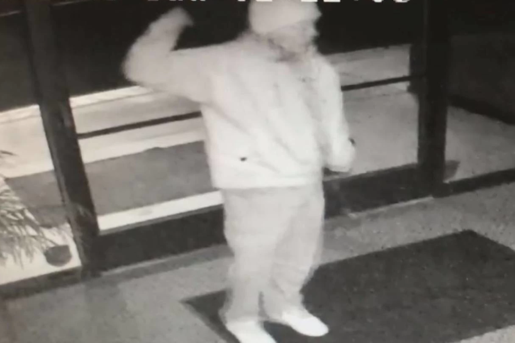 crime caught on security camera