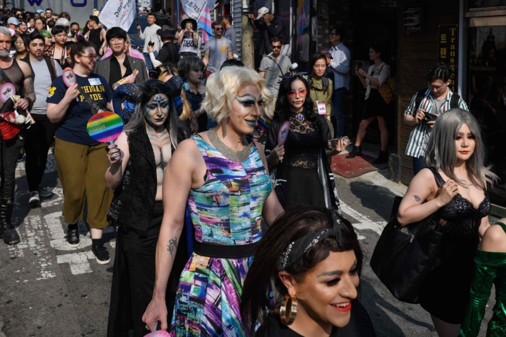 South Korea’s debut drag queen parade held in Seoul | South China ...