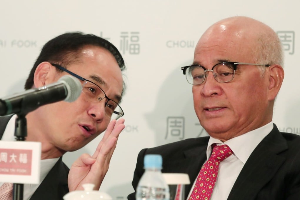 Hong Kong tycoon Henry Cheng shrugs off retirement rumours at Chow Tai ...