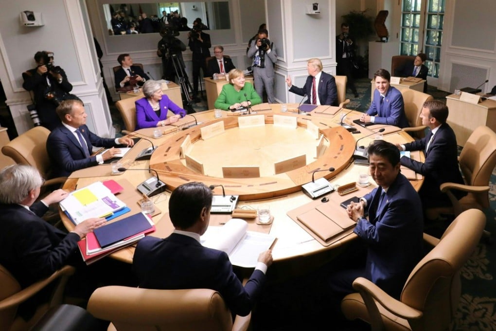 G7 becomes ‘G6 and Donald Trump’ as US president fights off a united ...