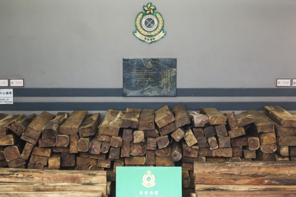 Customs seizes 29 tonnes of endangered wood worth HK$1.15 million in ...