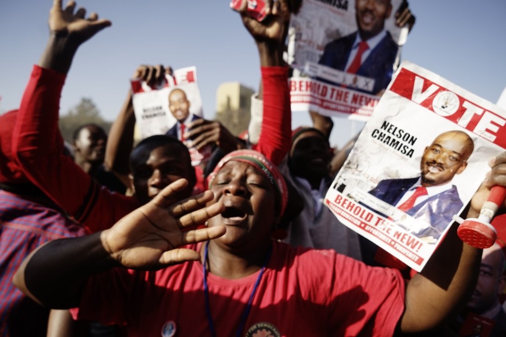 Zimbabwe parties make final push before historic election | South China ...