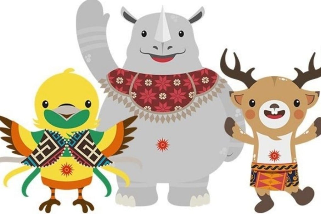 how to draw asian games mascot