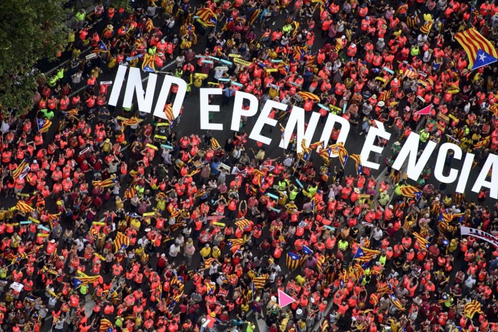 One million attend rally in Barcelona to call for Catalan independence ...