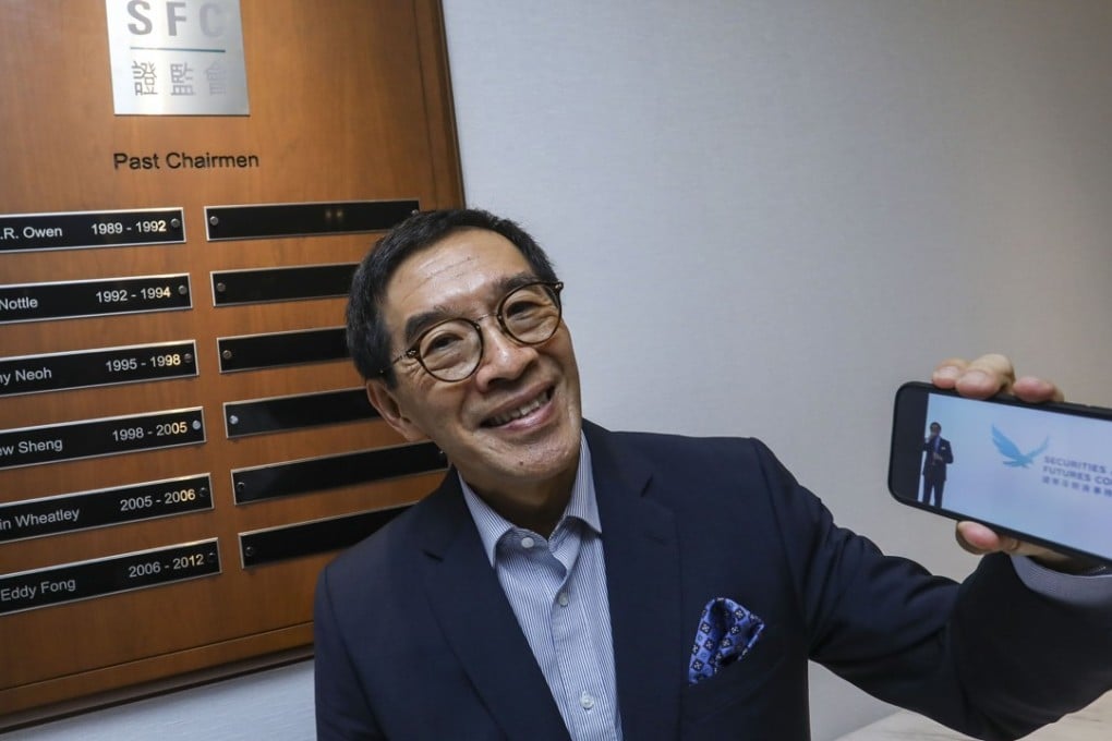 SFC chairman Carlson Tong exits after dishing out nearly HK$4 billion ...