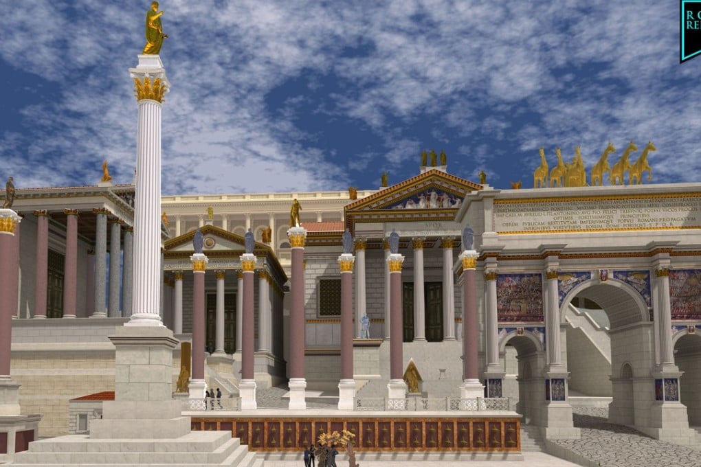Virtual reality project takes visitors on a tour of ancient Rome as it ...