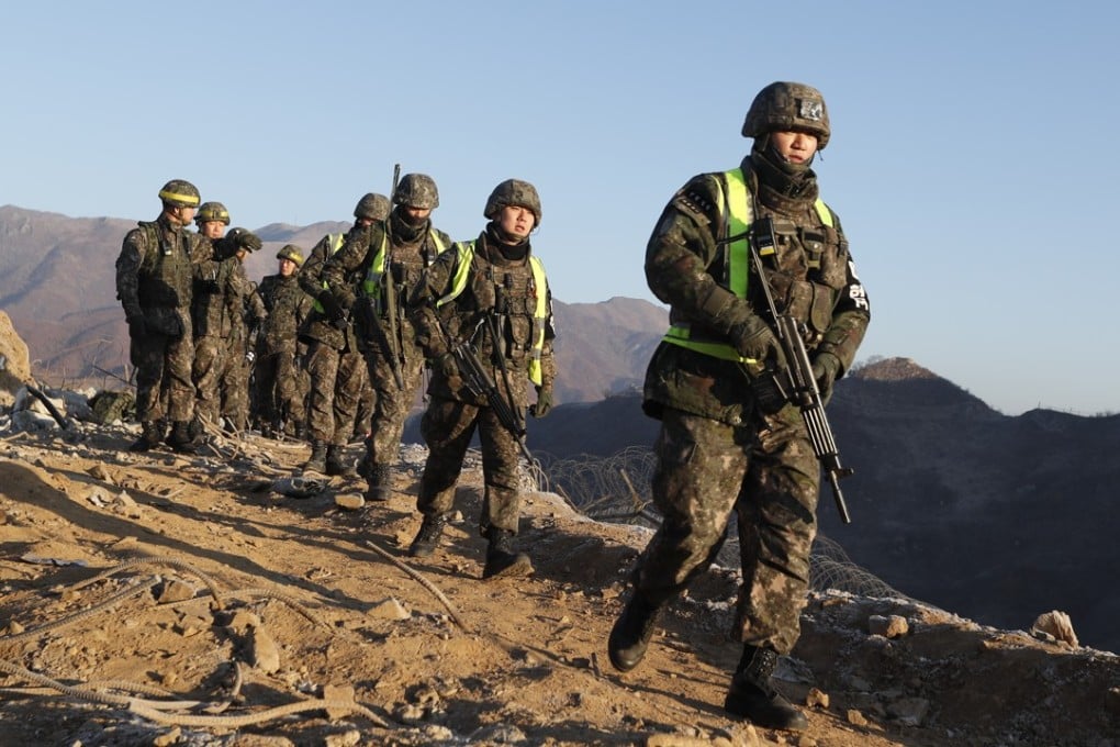 Soldiers from North and South Korea verify removal of one another’s DMZ ...