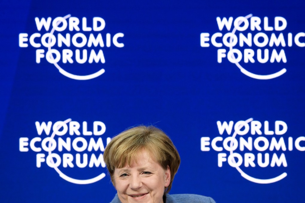 Shinzo Abe and Angela Merkel to headline Davos as Donald Trump and ...