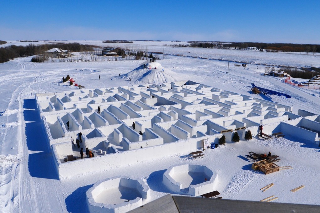 maze snow