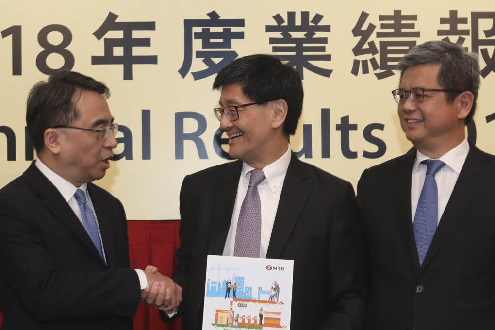 Hong Kong’s MTR Corporation says 2018 profit up 7.1 per cent to HK$11. ...