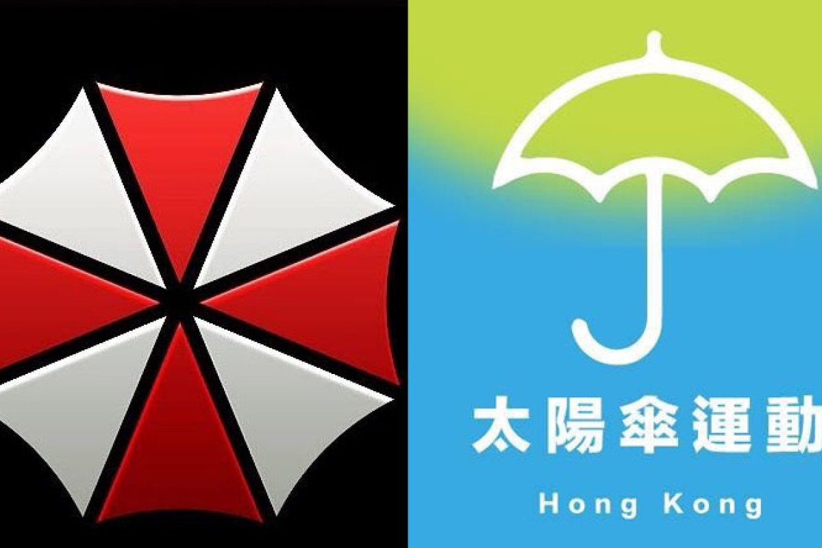 Umbrella Movement Logo HONG KONG PROTEST | FREE HONG KONG | YELLOW