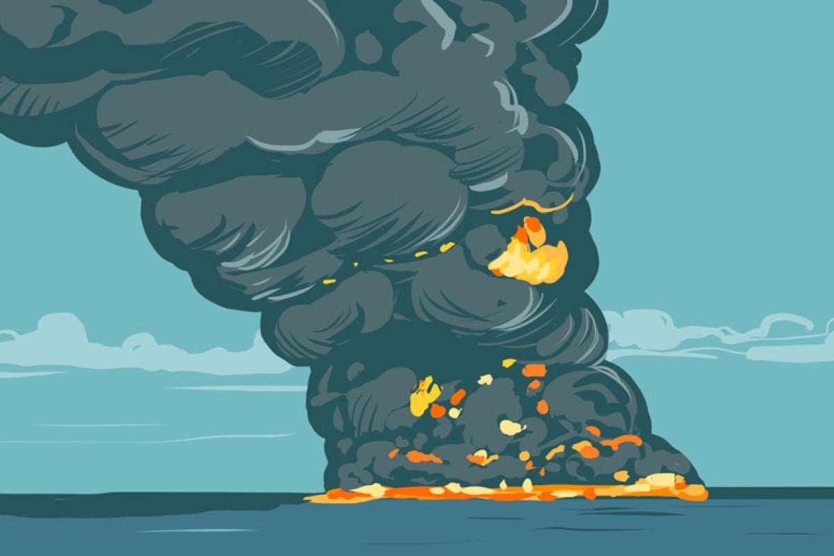 Sanchi tanker oil spill | South China Morning Post