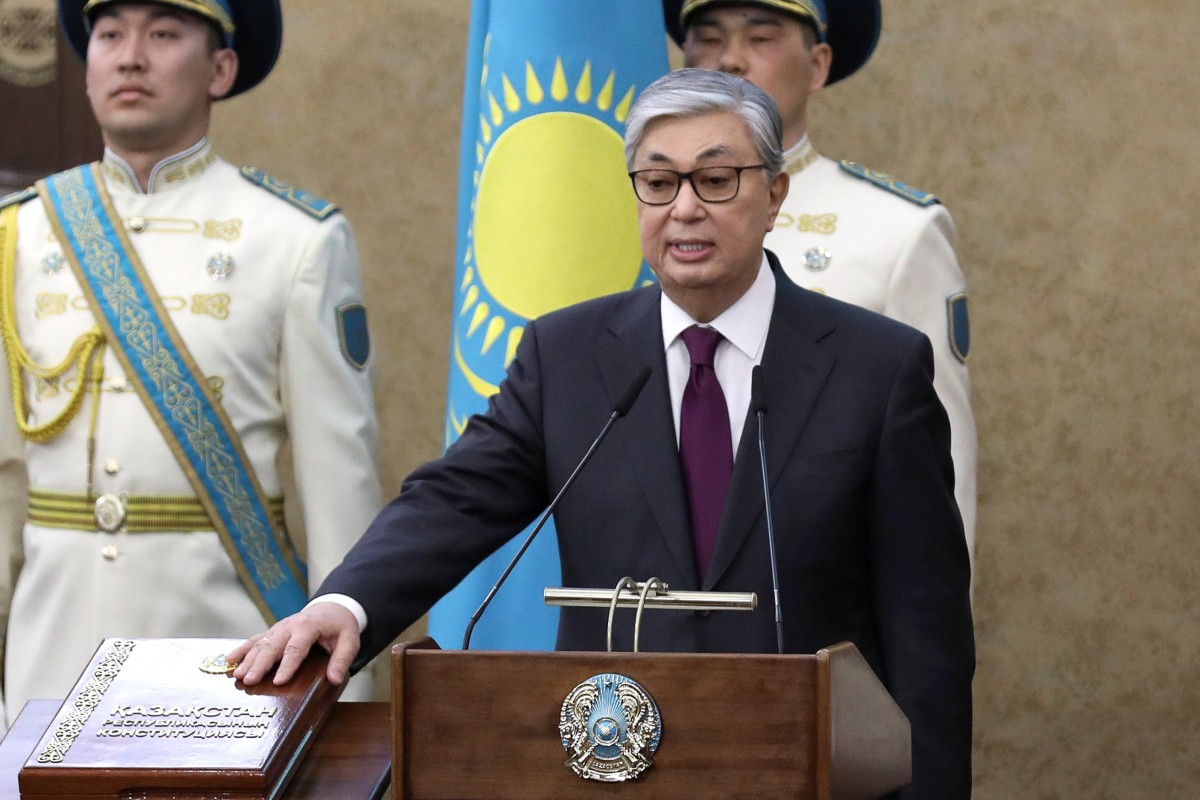 Kassym Jomart Tokayev Sworn Is As Kazakh President And Suggests