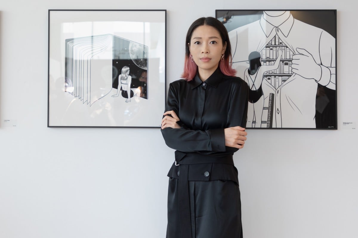 How a Korean illustrator and Instagram star turns depression into art ...